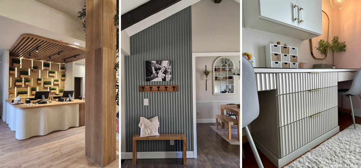 Fluted & Reeded Wall Panel Inspiration