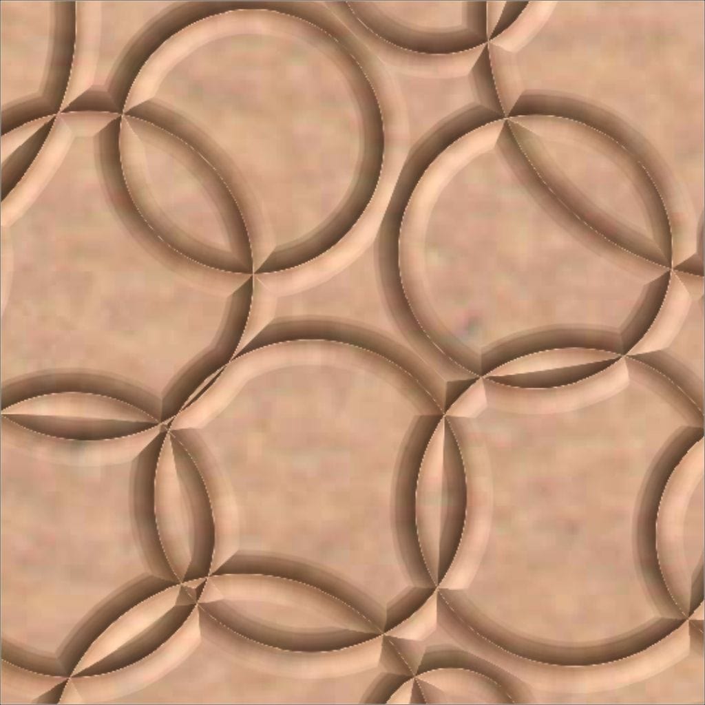 S006 | 3D Wall Panel Pattern